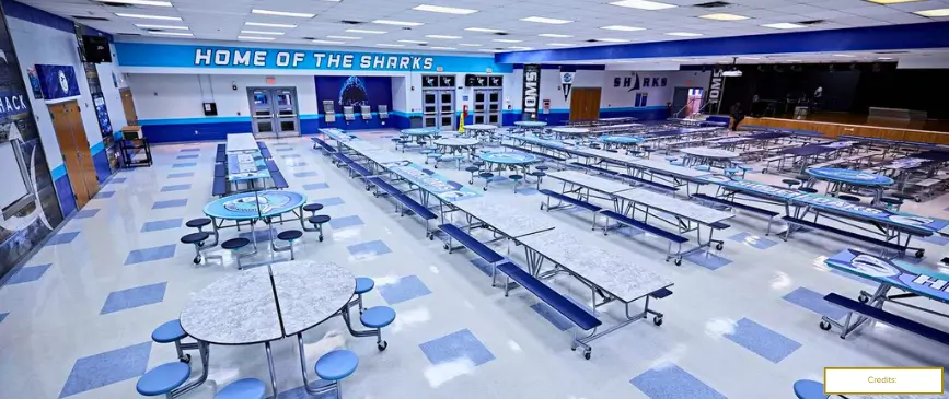 Modern Middle School Cafeteria Designs